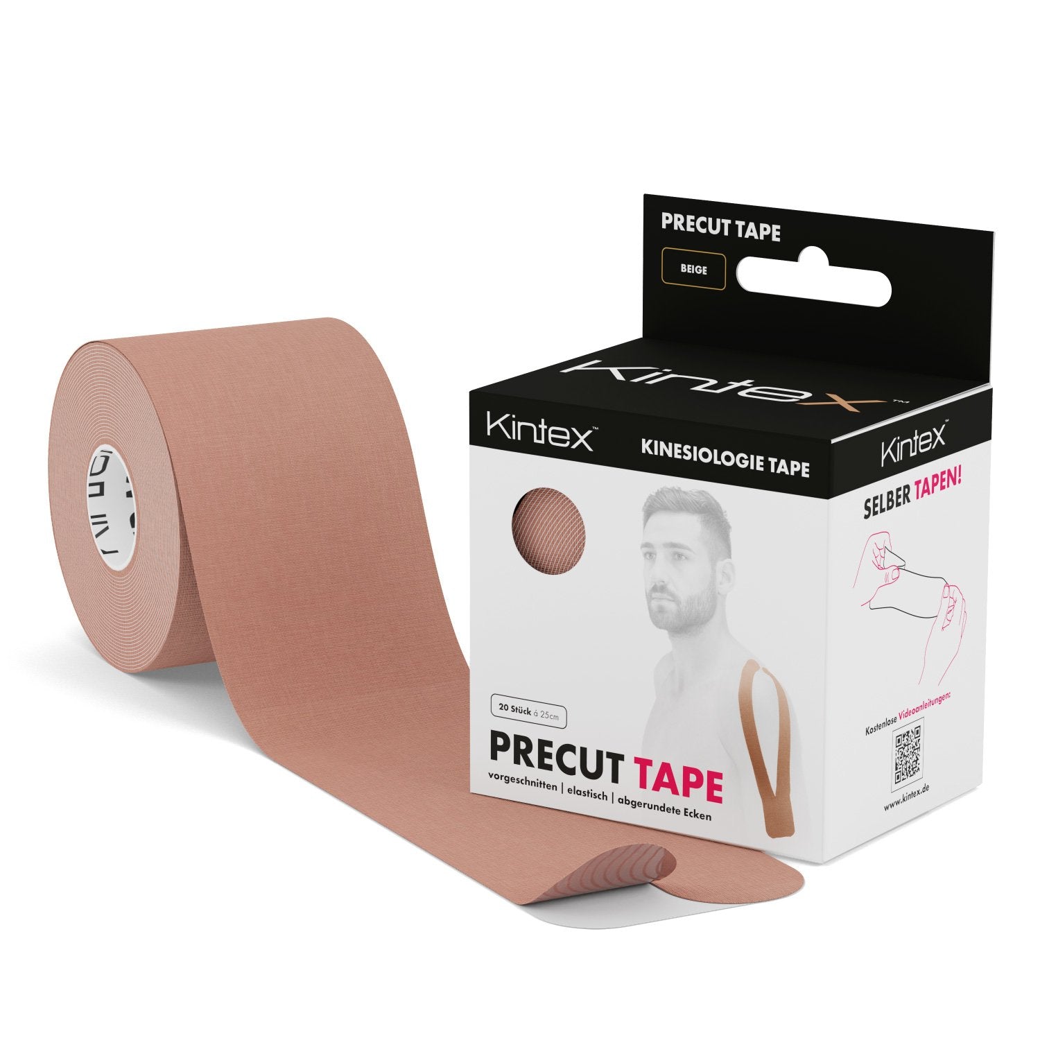Kintex Kinesiology Pre-Cut Tape 20 Strips