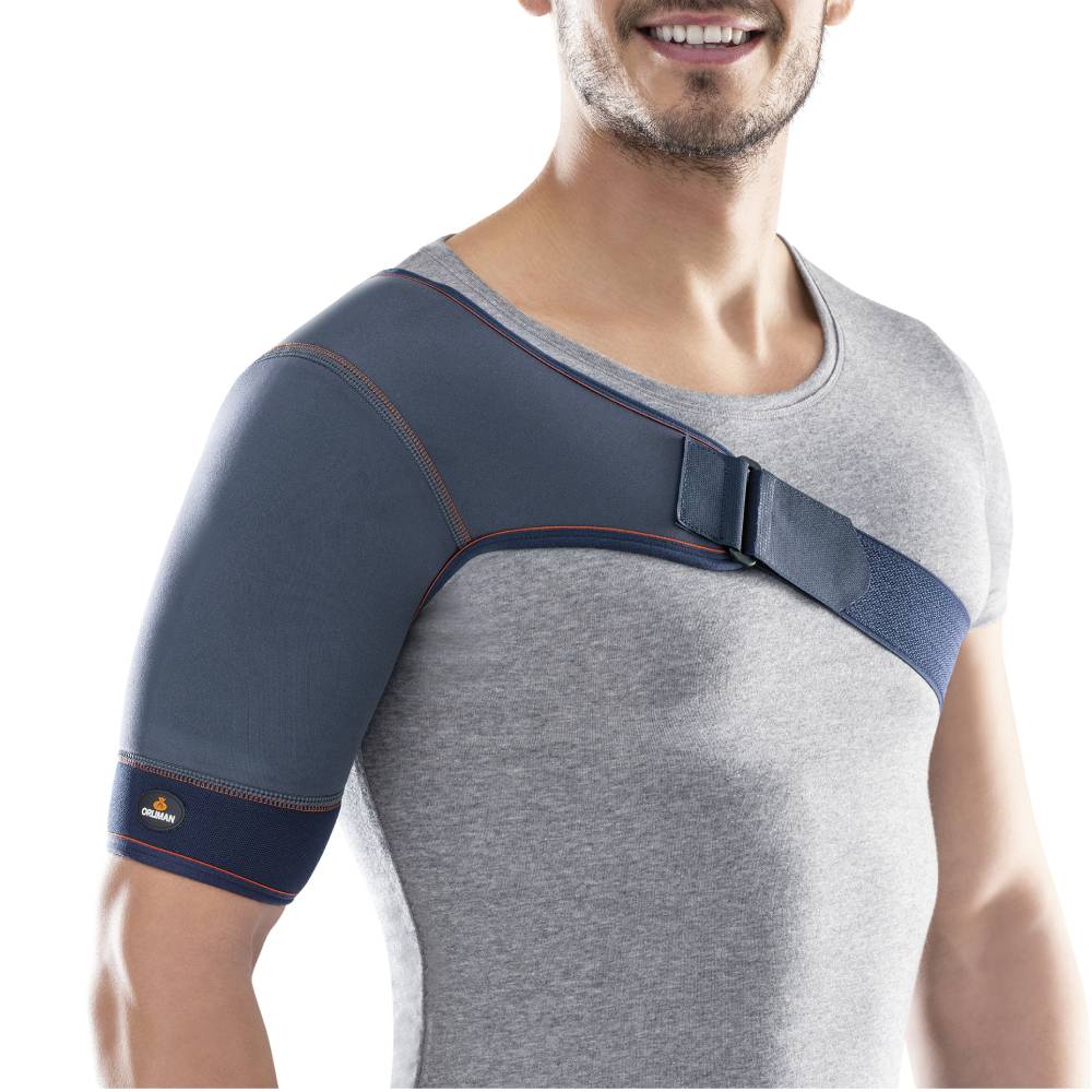 Orliman Neoprene Shoulder Support | Adjustable Bilateral Shoulder Brace