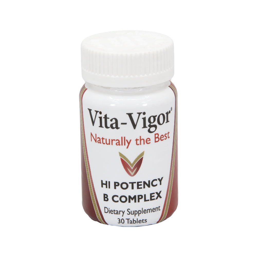 Vita Vigor Hi Potency B Complex, 30'S Tablets