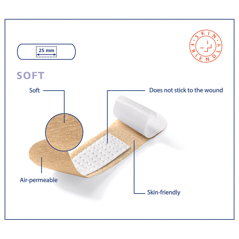 Hartmann Dermaplast Soft, 20 Plasters